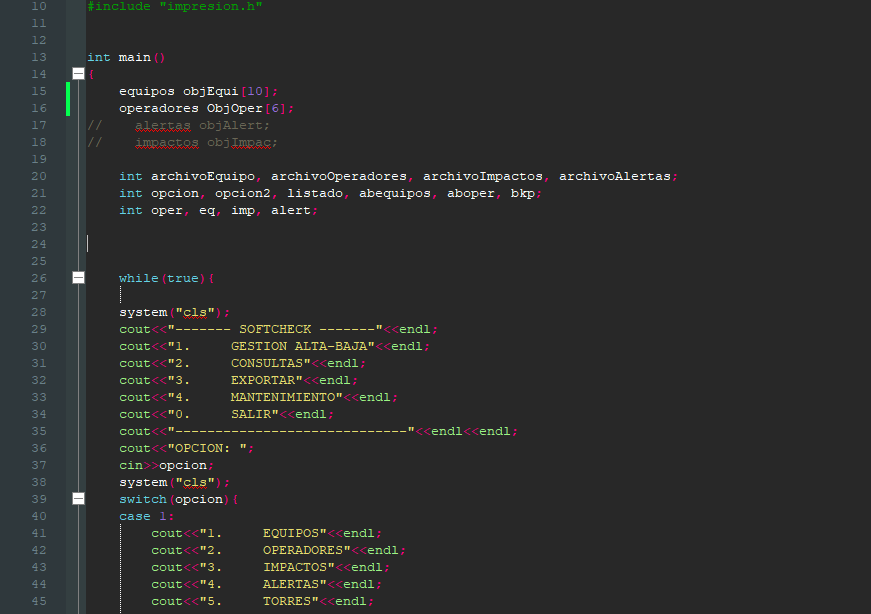Programacion informatica | Proyectos